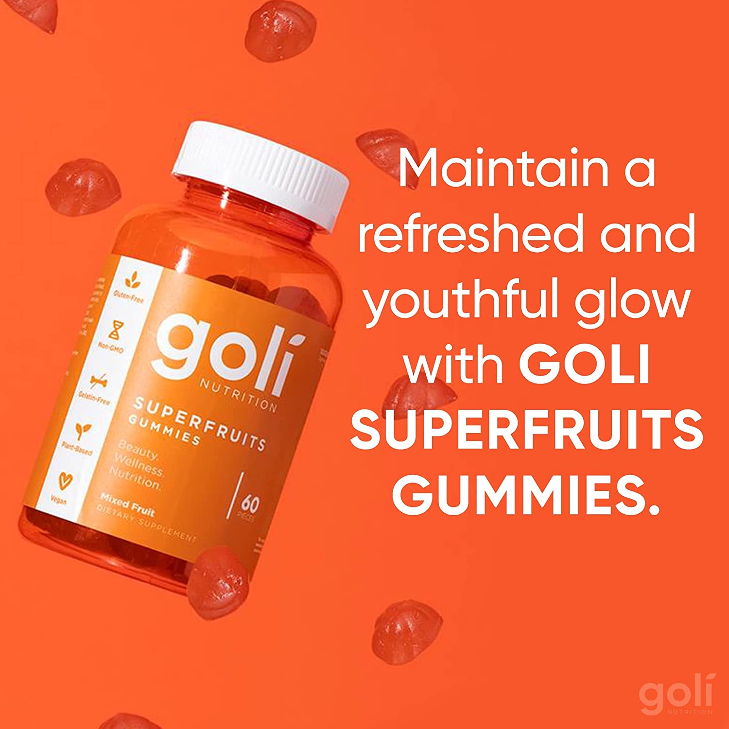 GOLI SUPERFRUIT 60 GUMMIES – Nature Sante