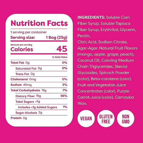 GUMMIES KETO 50G FRUIT MIX – Nature Sante