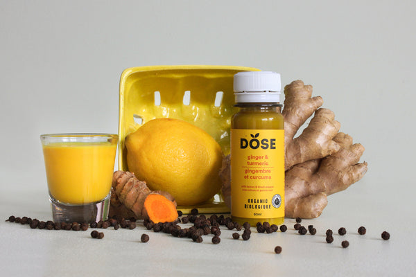 GUT SHOT 4*60ML GINGER+TURMERIC DOSE – Nature Sante