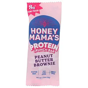HONEY MAMA PROTEIN BAR 35G PEANUT BUTTER BROWNIE – Nature Sante