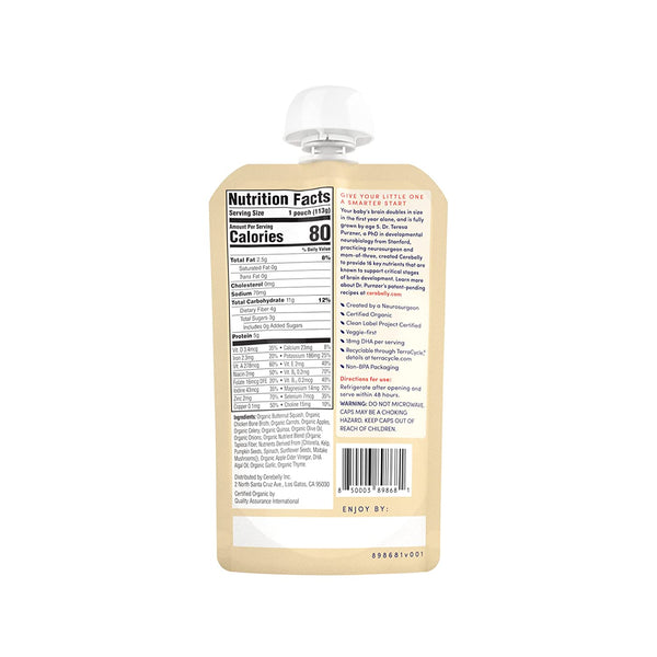 POUCH 113G CEREBELLY BUTTERNUT CHICKEN – Nature Sante