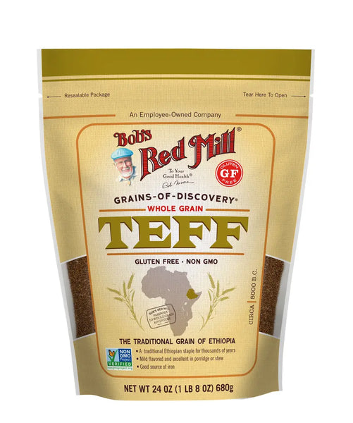 TEFF WHOLE GRAIN 680G RED MI – Nature Sante