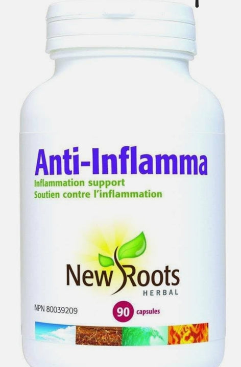 ANTI-INFLAMMA 90VCAP NROOTS – Nature Sante