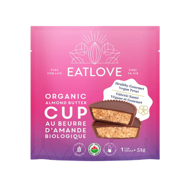 CUP 52G BEURRE AMANDE EAT LOVE – Nature Sante