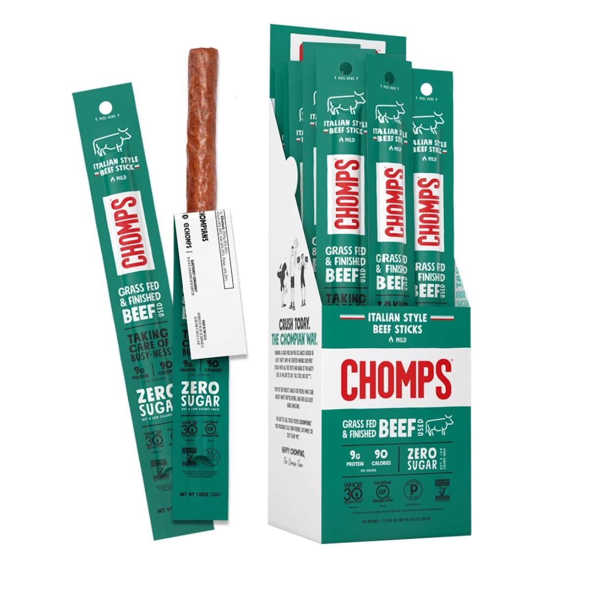 CHOMPS 32G BOEUF ITALIAN STYLE – Nature Sante