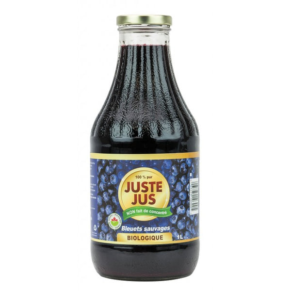JUS 1L BLEUET SAUVAGE JUSTE – Nature Sante