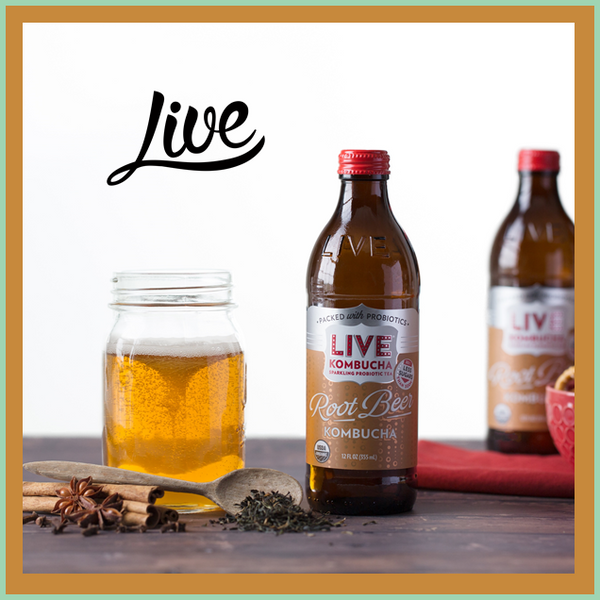 ROOT BEER 355ML KOMBUCHA PROBIOTIC – Nature Sante