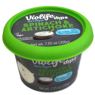 DIP 200G SPINACH ARTICHOKE VIOLIFE – Nature Sante