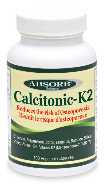 CALCITONIC-K2 100VCAP ABSORB – Nature Sante