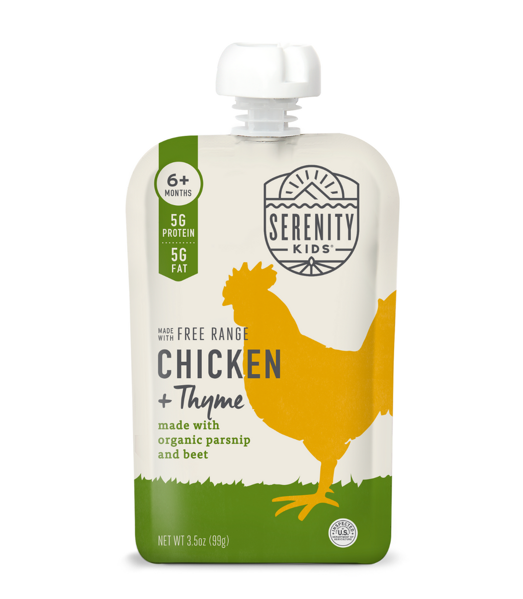 POUCH 99G ORG CHICKEN THYME – Nature Sante