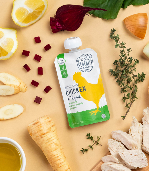 POUCH 99G ORG CHICKEN THYME – Nature Sante