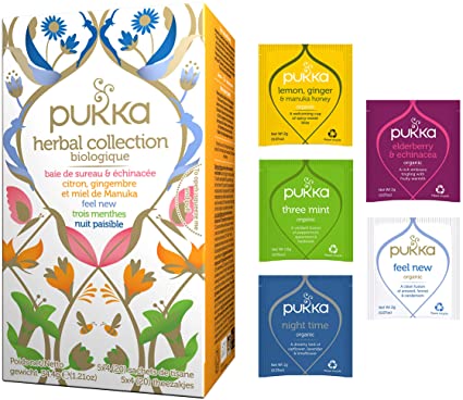 TEA PUKKA 20SAC HERBAL COLLECTION – Nature Sante