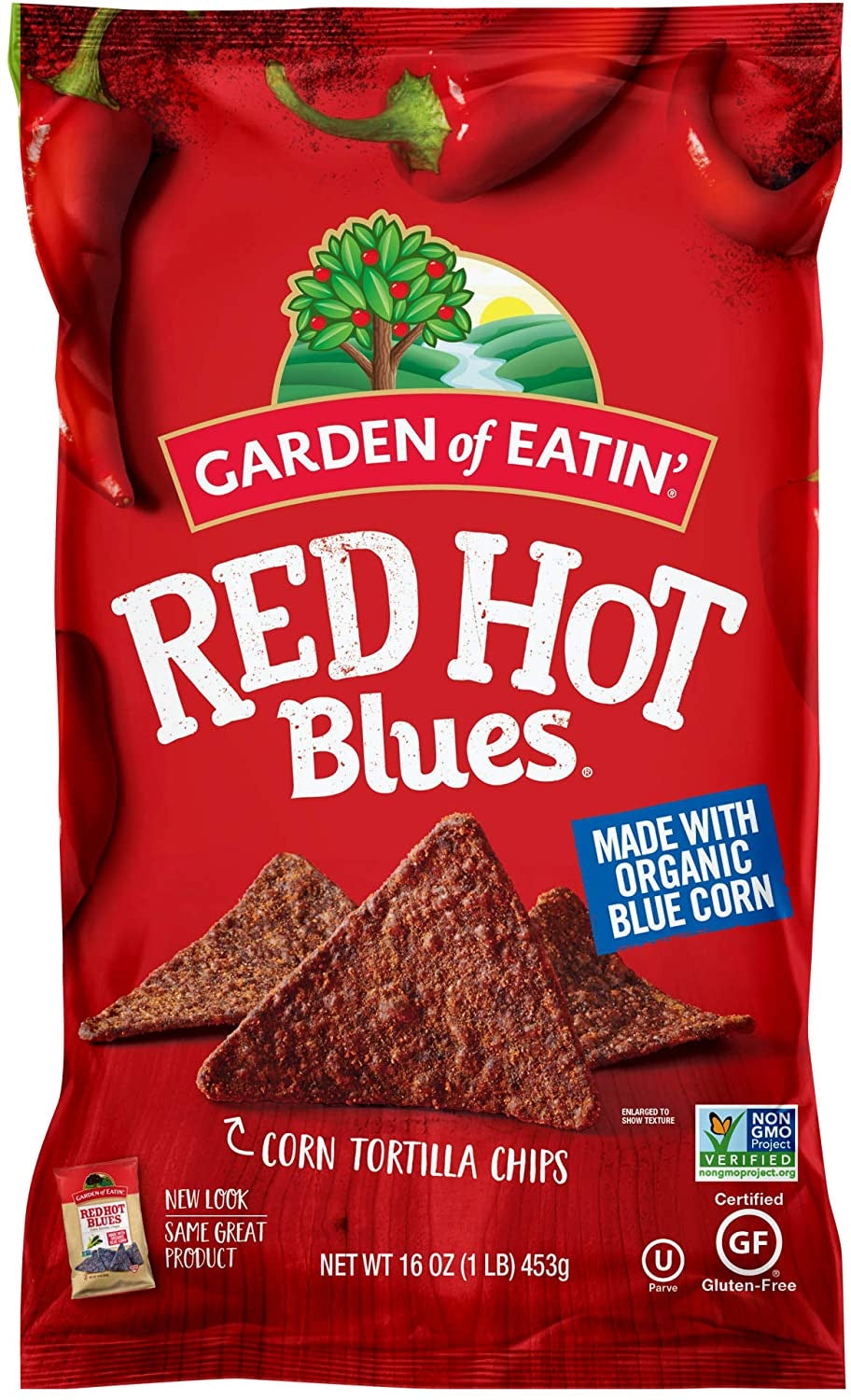 TORTILLA CHIPS 453G RED HOT – Nature Sante