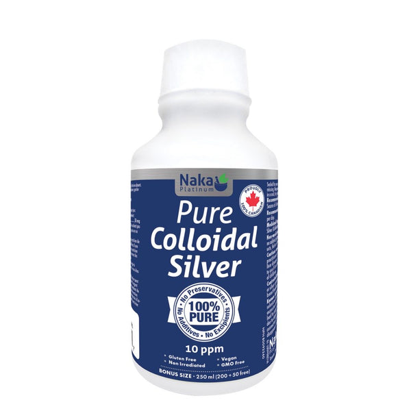 COLLOIDAL SILVER 250M NAKA – Nature Sante