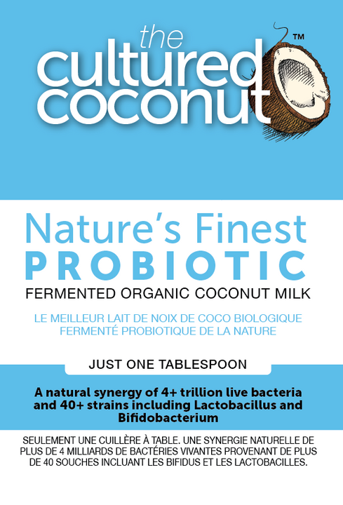 KEFIR COCONUT 460ml PROBIOTIC CULTURED COCONUT – Nature Sante