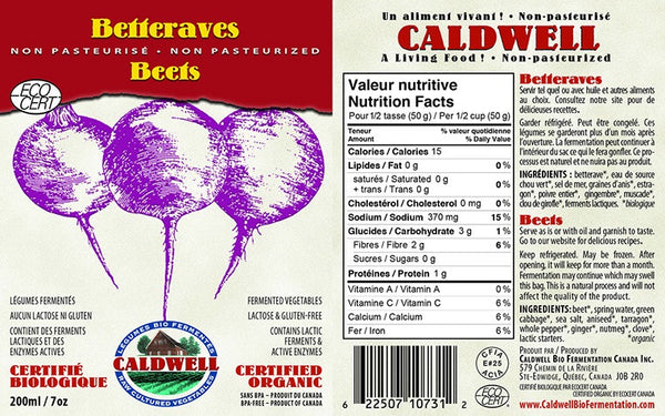 BETTERAVE BIO 200G BIOLACTO – Nature Sante