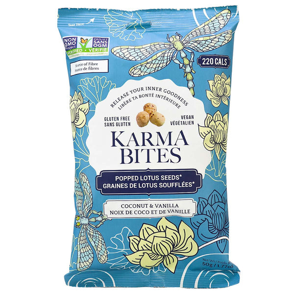 KARMA BITES 50G COCO VANILLA – Nature Sante