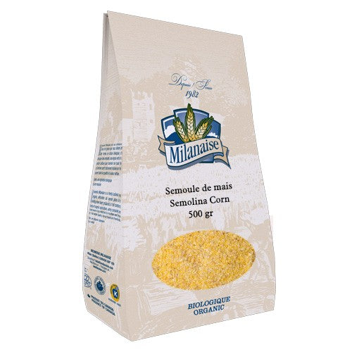 SEMOULE MAIS 500G MILANAISE – Nature Sante