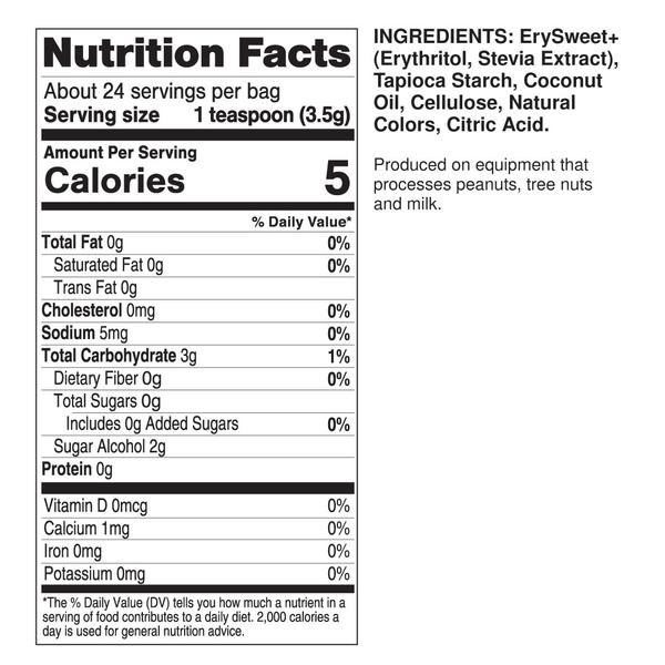 SPRINKLES KETO 85G RAINBOW SUPER FAT – Nature Sante