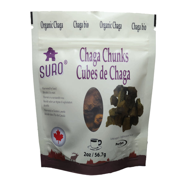 CHAGA CHUNKS 56.7G SURO – Nature Sante