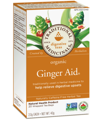 TEA TRAD.20S GINGER AID – Nature Sante