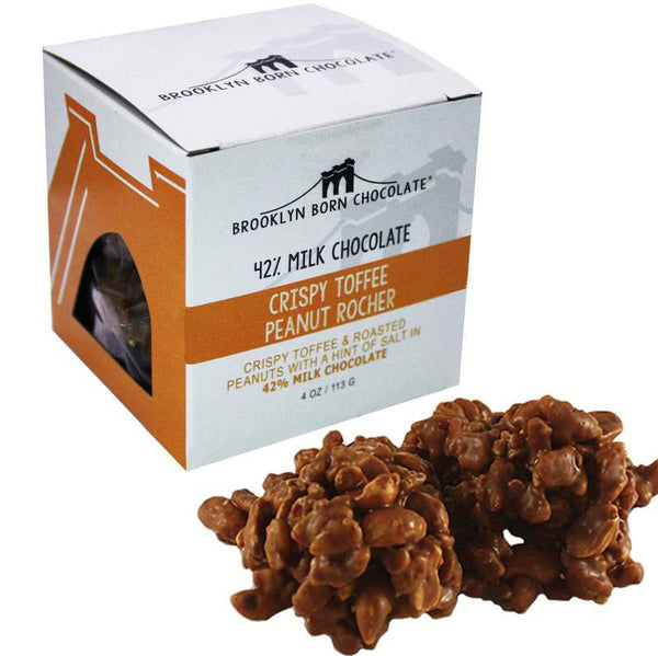 TOFFEE 113G 42% MILK CHOCOLATE PEANUT ROCHER BNY – Nature Sante