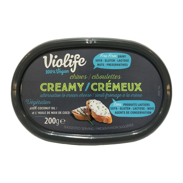 CREAM CHEESE 200G CHIVES – Nature Sante